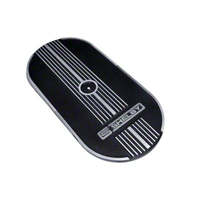 Scott Drake Ecklers Oval Air Cleaner Assembly with Shelby Logo; Black ...
