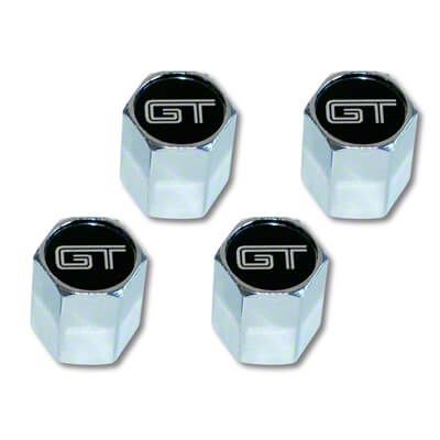 Scott Drake Ecklers Valve Stem Caps with GT Logo ACC-5030670 (Universal ...