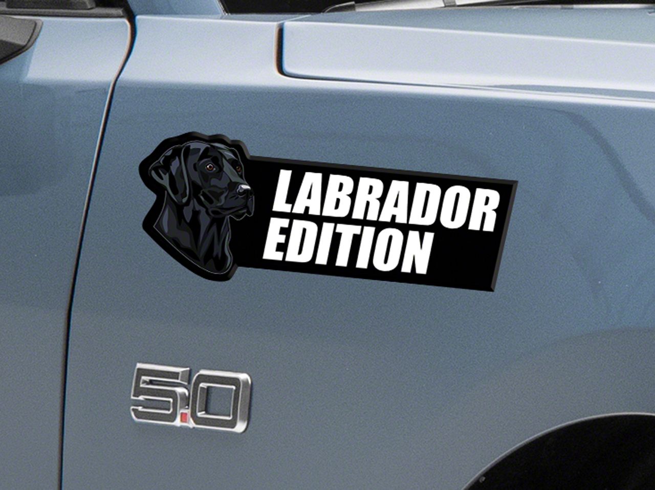 SEC10 Ecklers Domed Dog Breed Decal; Labrador Black 471837 (Universal ...