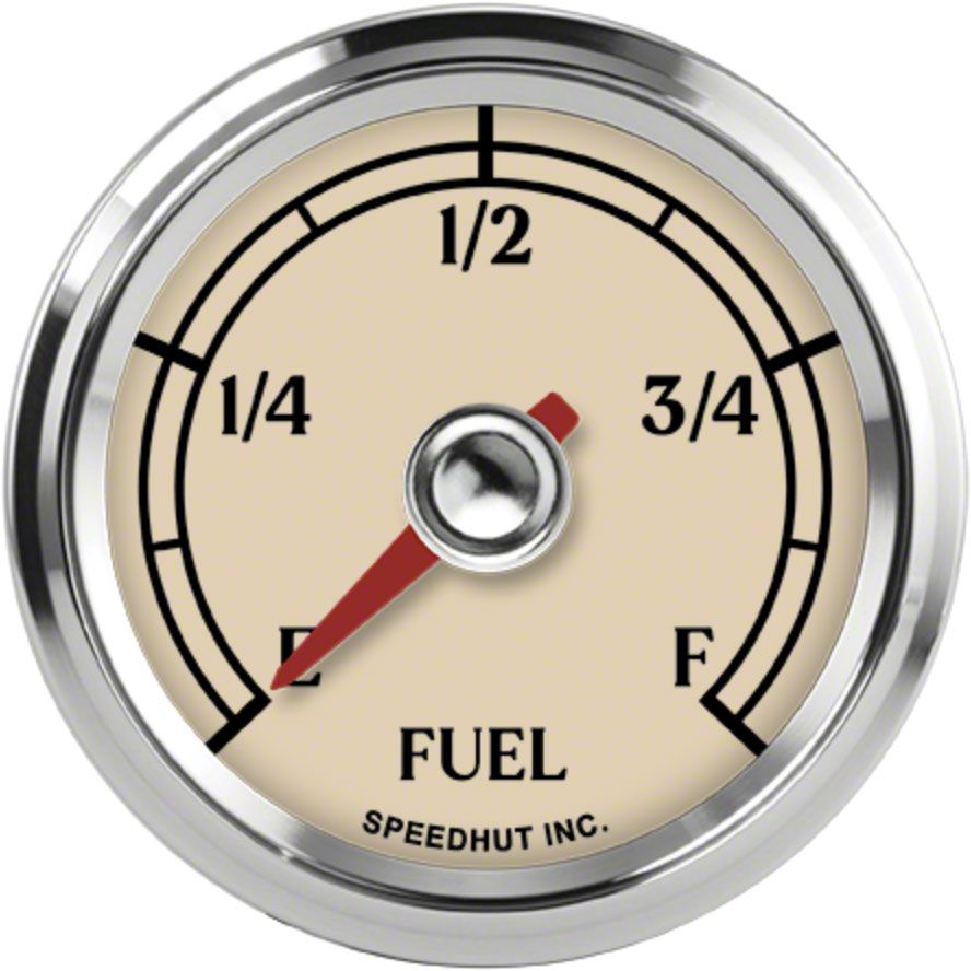 Speedhut Universal EK Antique Series 2-1/16-Inch Programmable Fuel ...