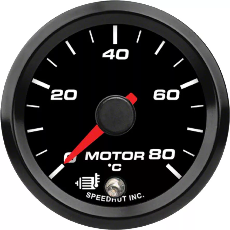 Speedhut Universal EK EV Series AEM 2-1/16-Inch Motor Temperature Gauge ...