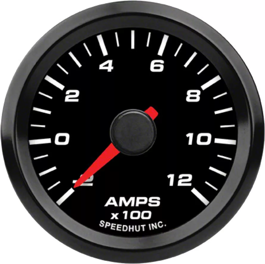 Speedhut Universal EK EV Series Orion 2-1/16-Inch Amp Gauge -200 to ...