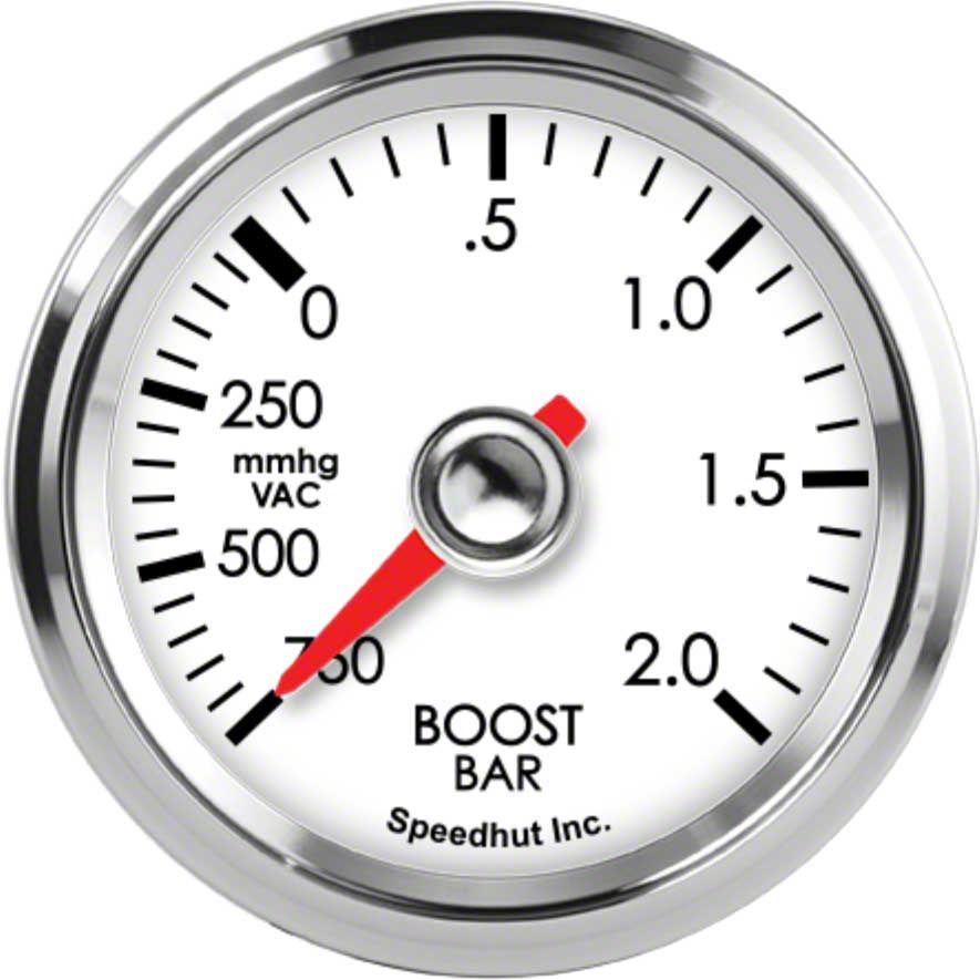 Speedhut Universal EK Legacy Series 2-1/16-Inch Boost/Vacuum Gauge ...