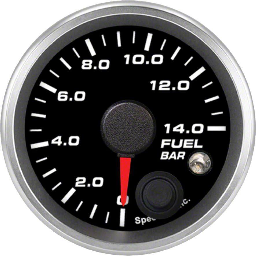 Speedhut Universal EK Revolution Series 2-1/16-Inch Fuel Pressure Gauge ...
