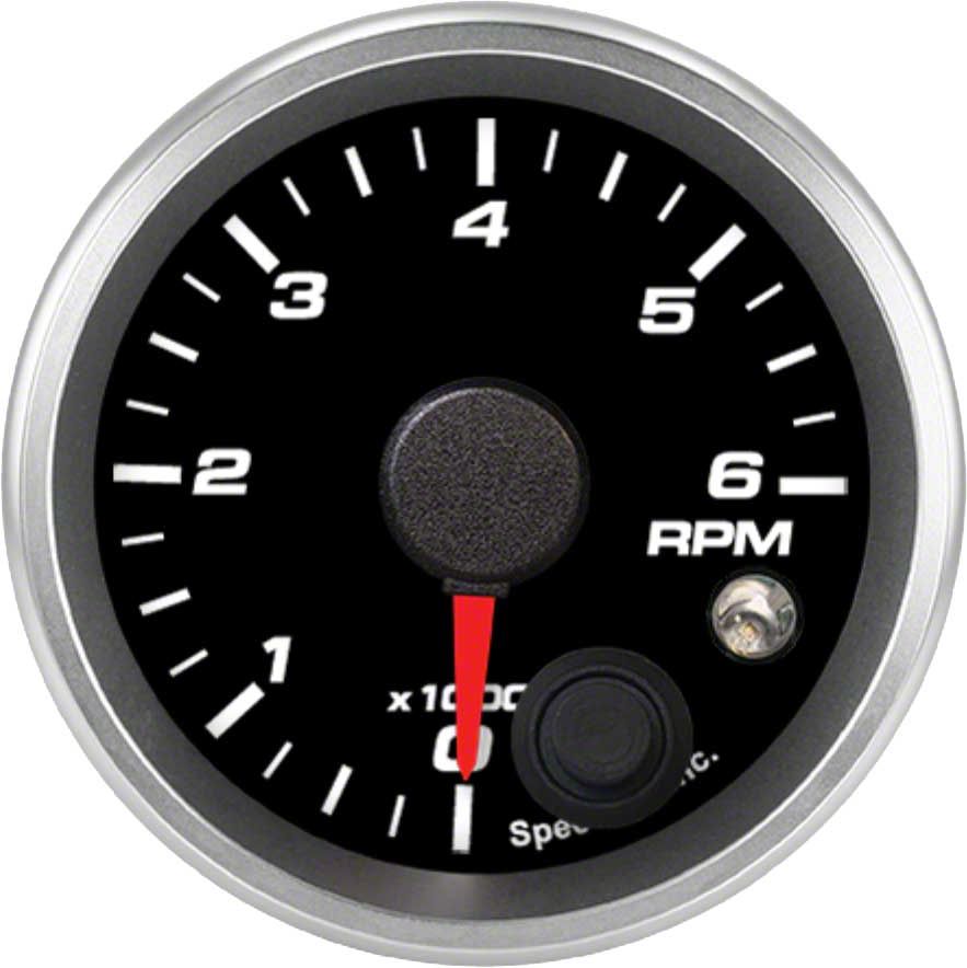 Speedhut Universal EK Revolution Series 2-1/16-Inch Tachometer with ...