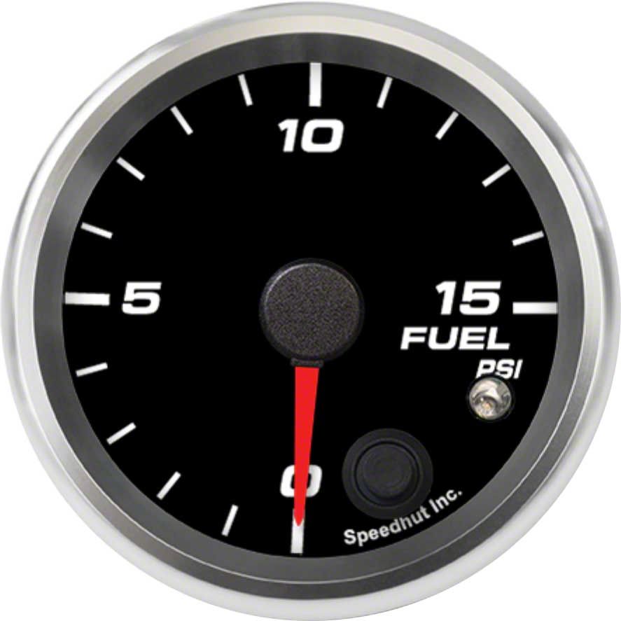 Speedhut Universal EK Revolution Series 2-5/8-Inch Fuel Pressure Gauge ...