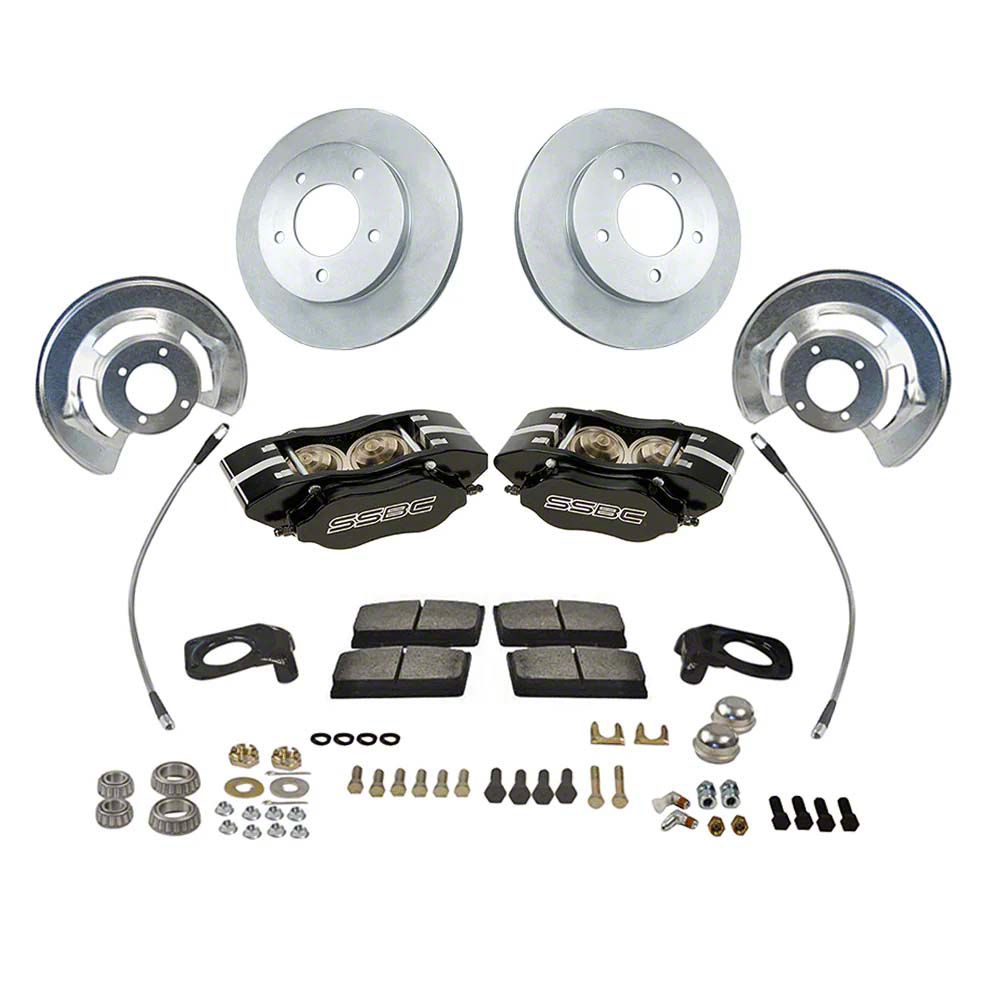SSBC-USA Ecklers Comp R 4-Piston Front Drum to Disc Brake Conversion ...