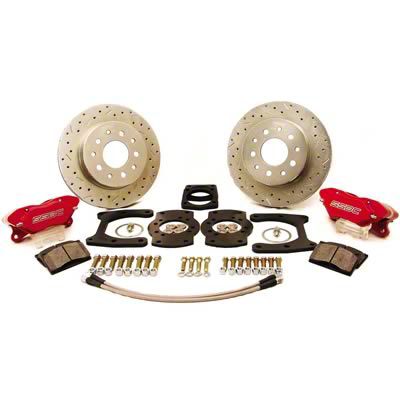 SSBC-USA Ecklers Comp S 4-Piston Rear Disc Brake Conversion Kit with ...