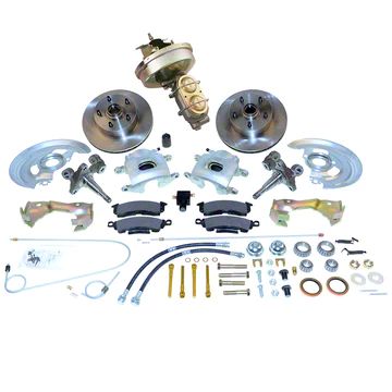 SSBC-USA Ecklers Front Power Drum to Disc Brake Conversion Kit with ...