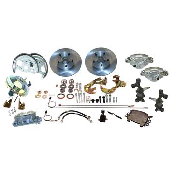 SSBC-USA Ecklers Front Power Drum to Disc Brake Conversion Kit with 2 ...