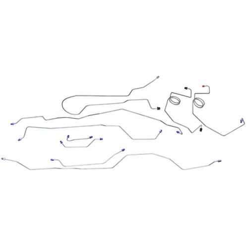 Ecklers 4X4 R/C-L/B OE Brk.Line Set (76-79 F-100; 76-79 F-150)