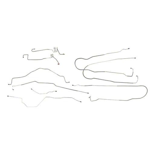Ecklers 4X4 R/C S/B S/S Pwr.Brk.Line Set (1990 F-150)