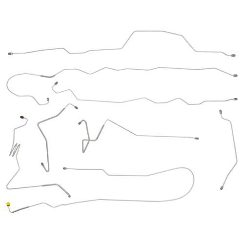 Ecklers F100/150 2wd.R/C-S/B OE Brk.Line Set'75