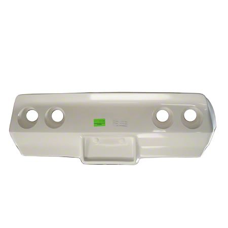 Ecklers Rear Bumper; Unpainted Flex Fiberglass (80-82 Corvette C3)