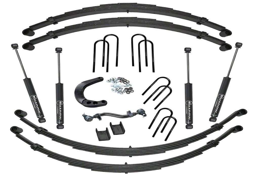 SuperLift Ecklers 8-Inch Suspension Lift Kit with Rear Springs and ...