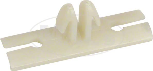Ecklers Wire Retaining Clip/ White Plastic