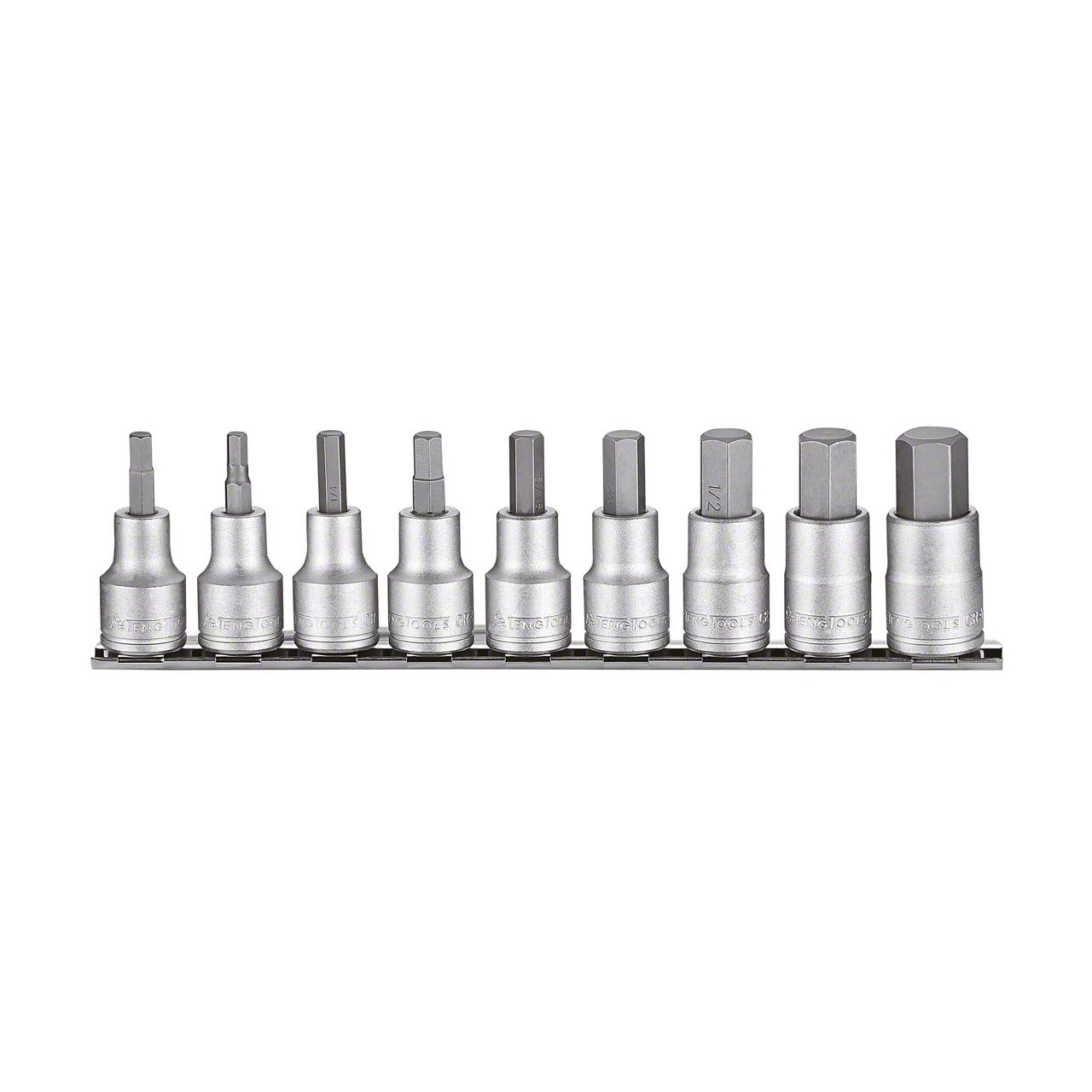 Teng Tools Universal EK 1/2-Inch Drive SAE Hex Bit Chrome Vanadium ...