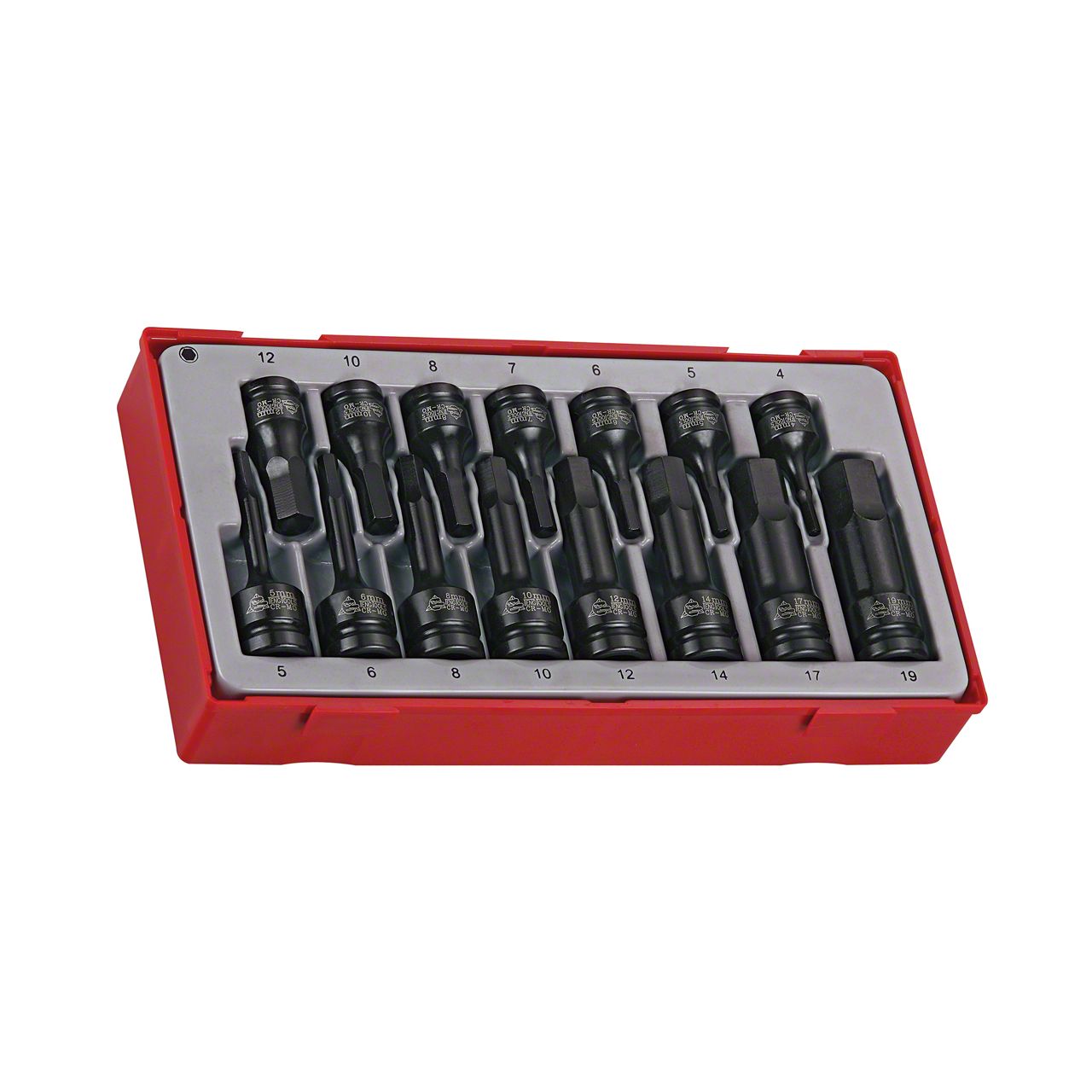 Teng Tools Universal EK 3/8-Inch and 1/2-Inch Drive Hex Bit Impact ...