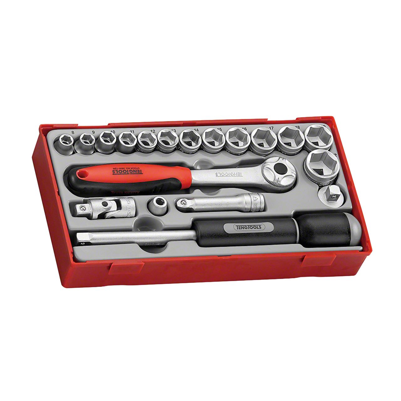 Teng Tools Universal EK 3/8-Inch Drive Metric 6-Point Regular/Shallow ...
