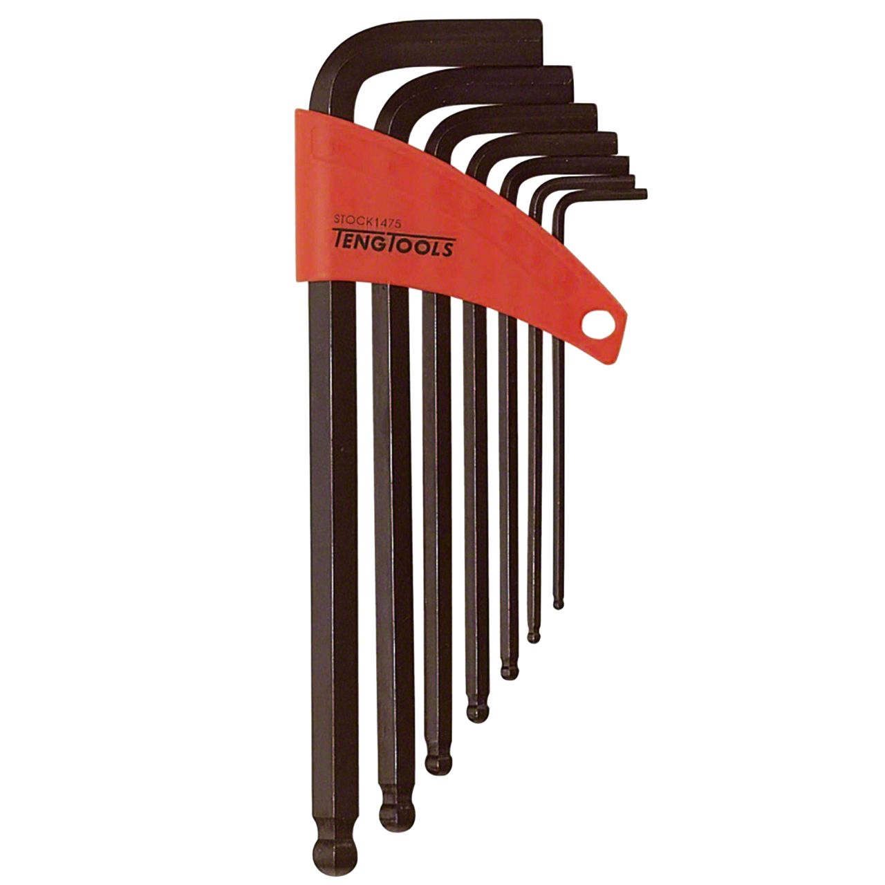 Teng Tools Universal EK Ball Point Metric Hex Key Set; 7-Piece 1475 ...