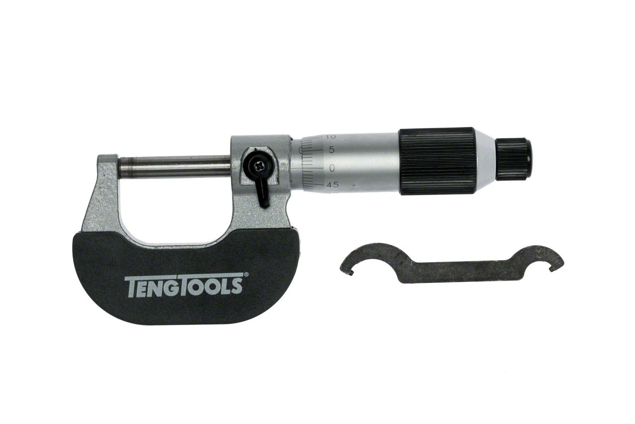 Teng Tools Universal EK Micrometer; 0 - 25mm MIR25 - Free Shipping