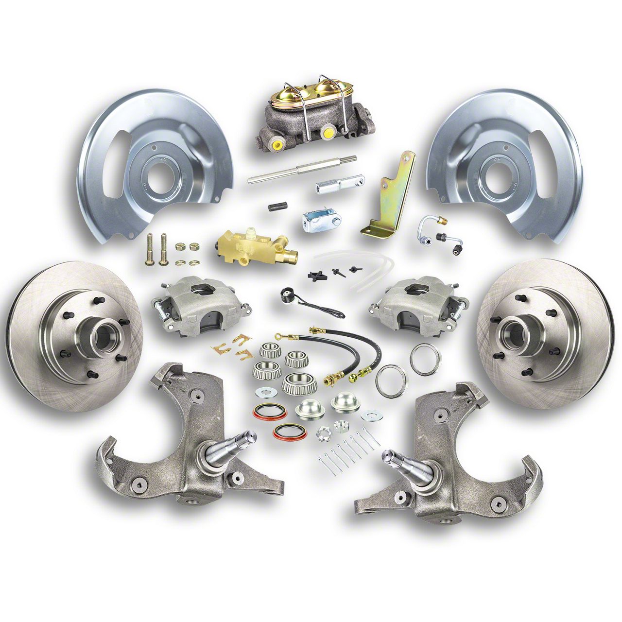 The Right Stuff Detailing Ecklers Street Series Manual Front Disc Brake Conversion Kit with ...