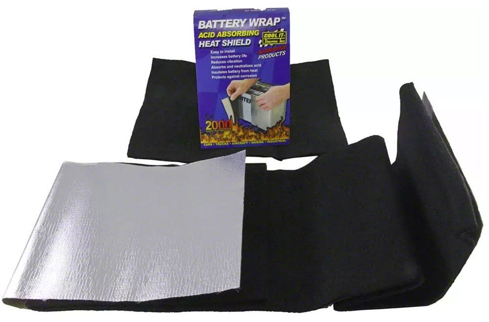Ecklers Thermo-Tec Battery Wrap Barrier Kit (62-70 Fairlane; 68-76 ...