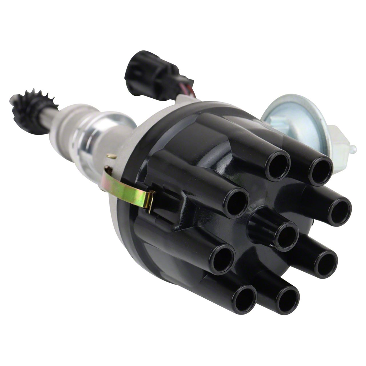 Ecklers Distributor with Single Vacuum Port and Cast Iron Gear (77-79 ...