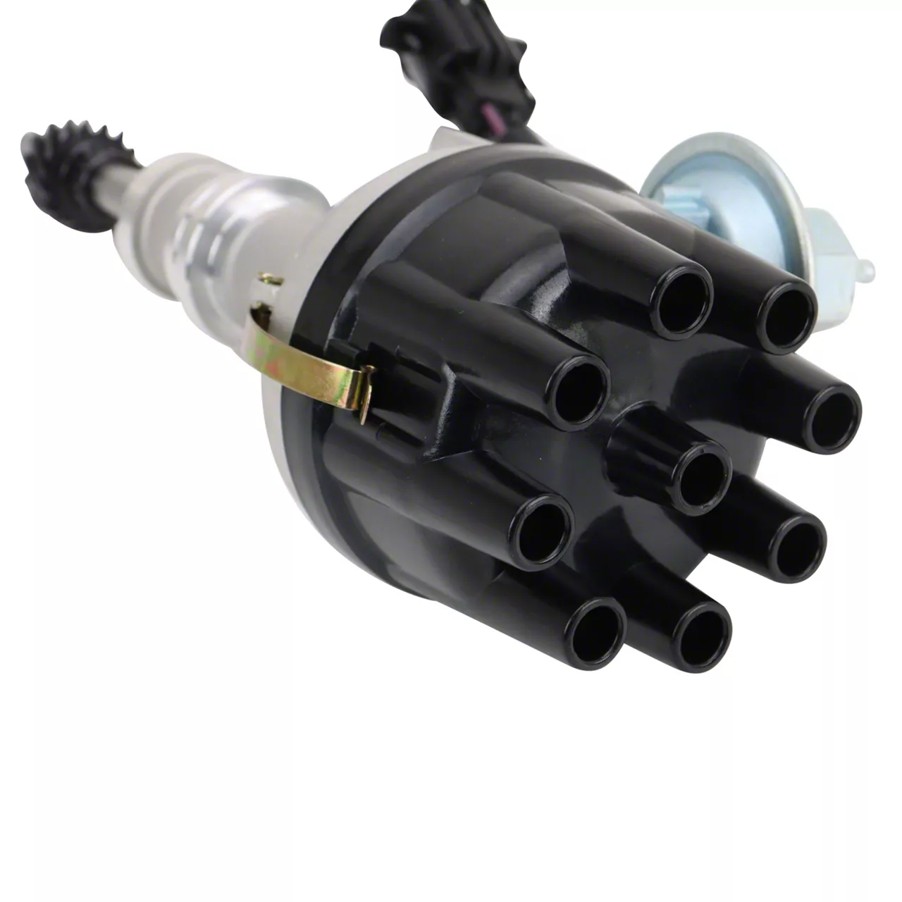 Ecklers Distributor with Single Vacuum Port and Steel Gear (77-79 Small ...