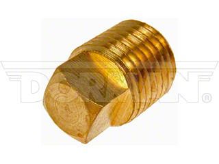 Ecklers Square Head Pipe Plug; 1/4-Inch