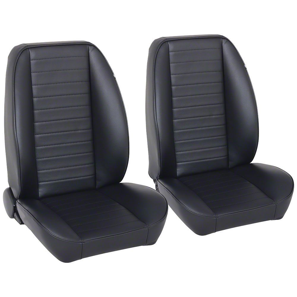 TMI Ecklers So-Cal Bucket Seats with Bolsters; Black Yukon Cricket ...
