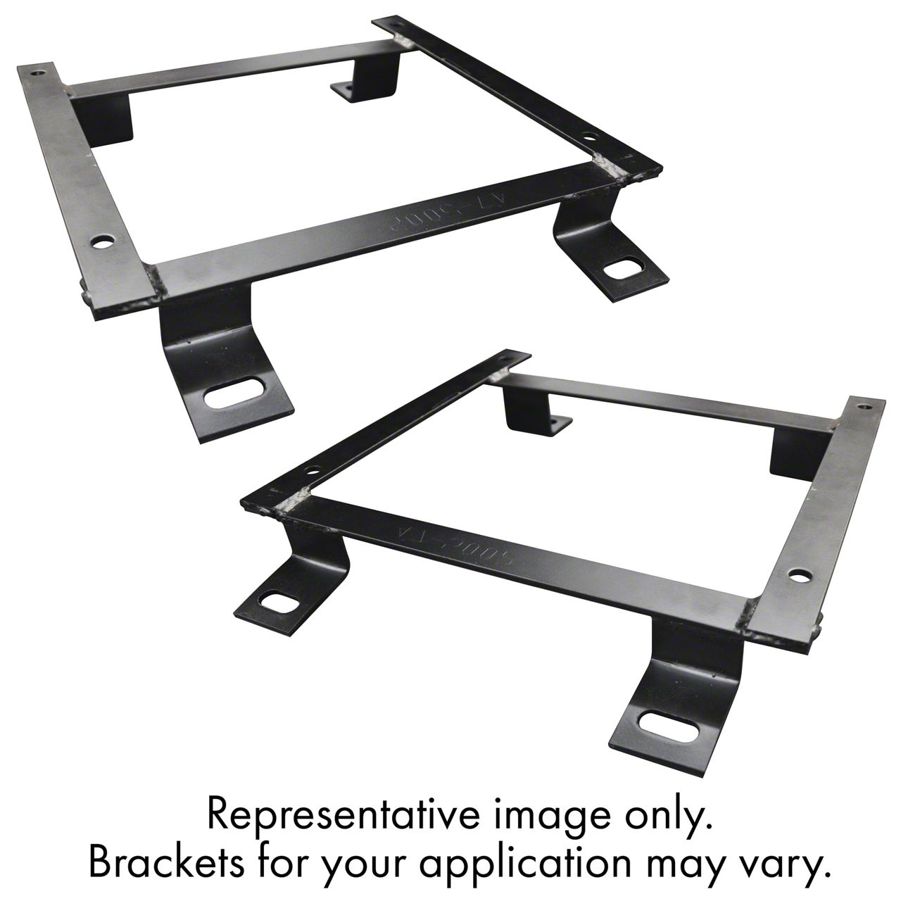 Ecklers Factory Bucket Seat Mounting Brackets (66-67 GTO)