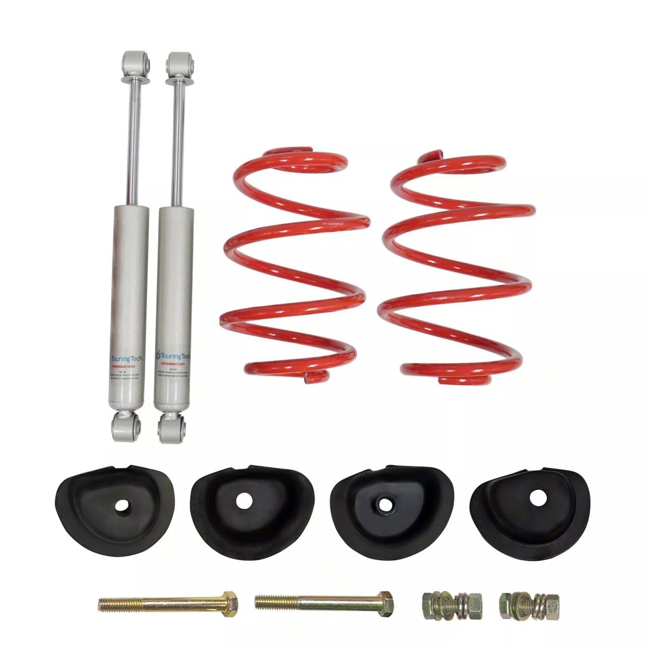 Touring Tech Ecklers Performance Series Rear Lowering Springs with ...