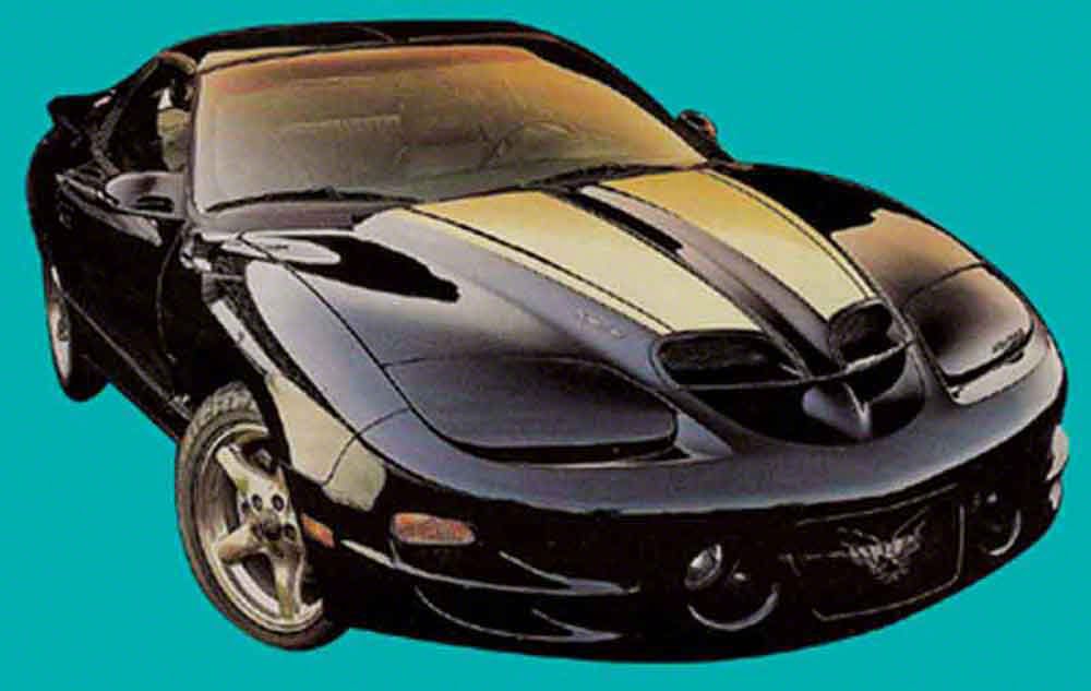 Ecklers Trans Am Ram Air Stripe Kit, Thirtieth Anniversary Style ...