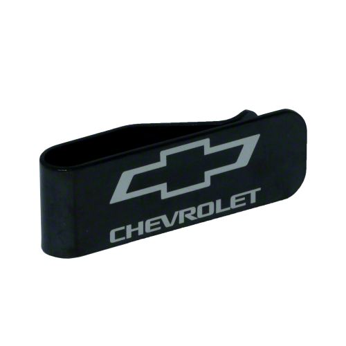 Ecklers Chevrolet Money Clip; Black