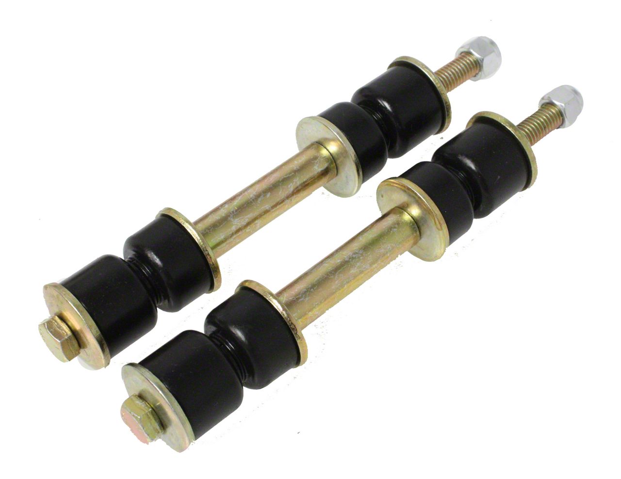 Ecklers Front Adjustable Sway Bar End Links; 4 to 4.50-Inch; Black (55 ...
