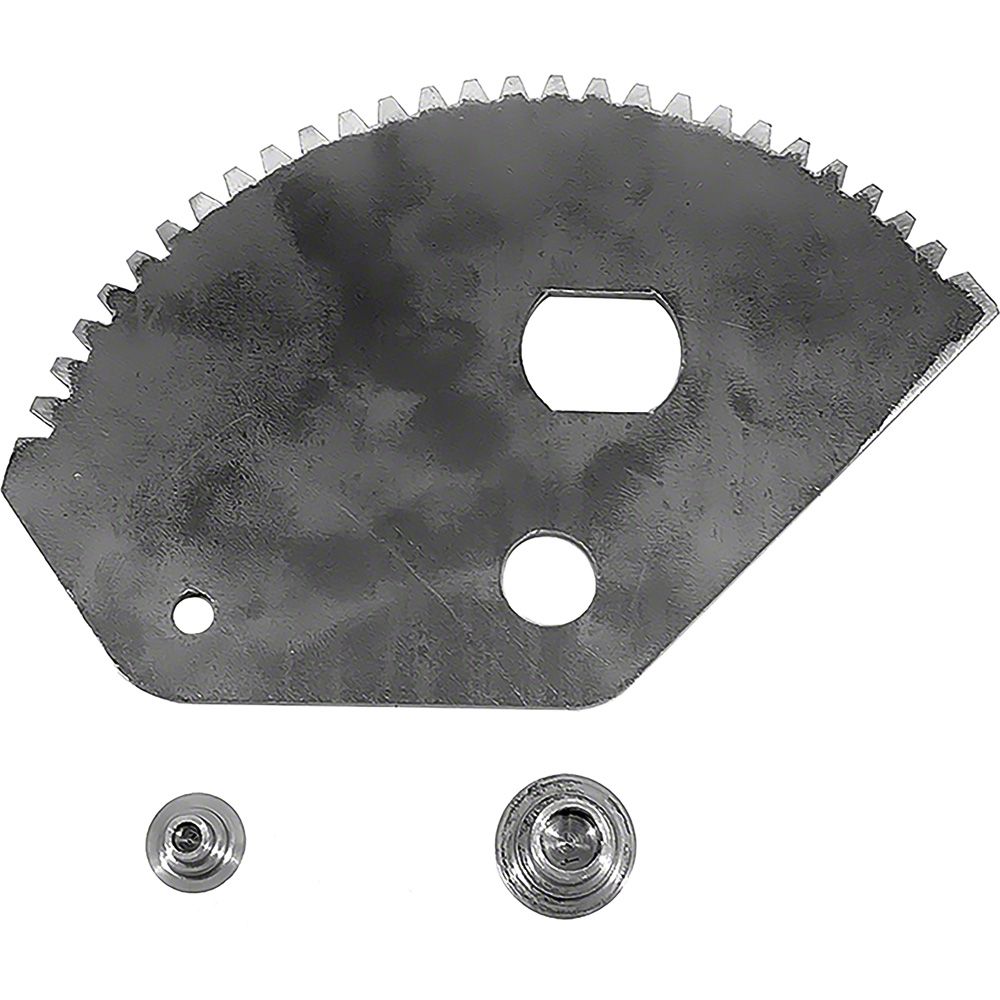 Ecklers Quarter Window Regulator Gear Plate Kit (55-57 150 2-Door Sedan ...