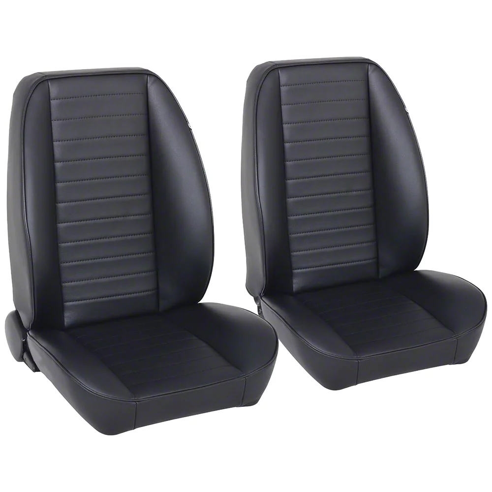 Ecklers So-Cal Series Bucket Seats with Bolsters; Black Yukon Cricket ...