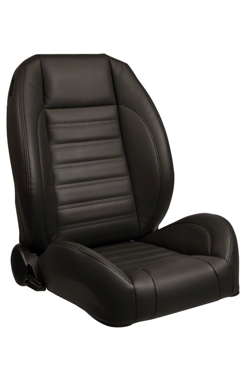 TMI Ecklers Pro-Series Universal Sport Low Back Seats; Charcoal Black ...
