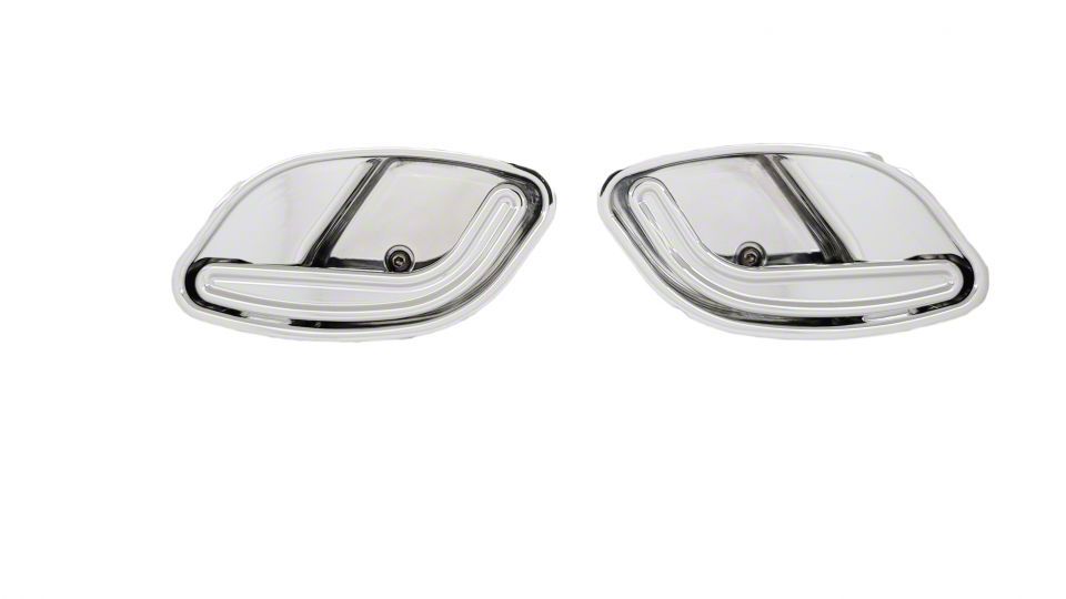 Ecklers Universal Billet Door Handle Cups; Polished (Universal; Some ...