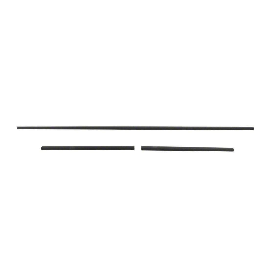 Trim Parts Ecklers Upper/Side Window Trim Set; 3-Pieces 8076 (64-65 GTO ...