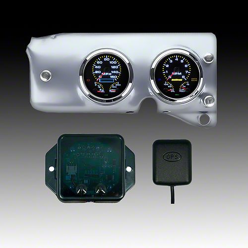 Ecklers Analog Gauge Panel with GPS Sending Unit (47-53 Chevrolet Truck)