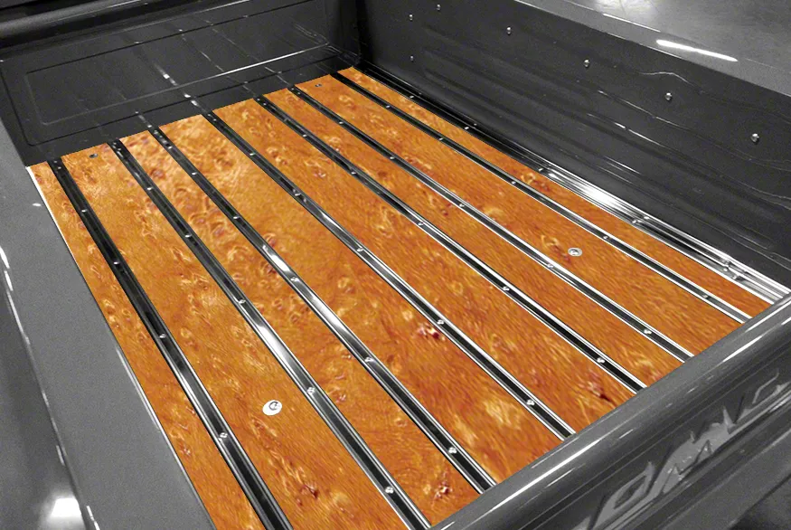 Ecklers Bed-in-a-Box Floor Kit; Pre-Drilled; Birds Eye Maple Wood ...