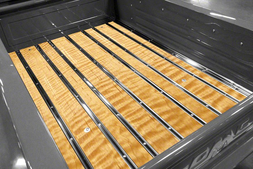 Ecklers BedWood-X Floor Kit; Pre-Drilled; Curly Maple Wood; HydroShine ...