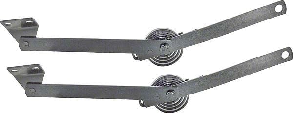 Ecklers Trunk Arm & Spring Supports - Painted Black (1939-1940 Ford Car)