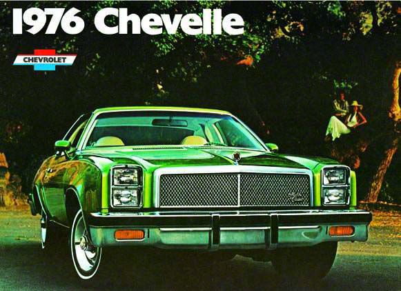 Universal EK 1976 Chevelle Sales Brochure - Free Shipping