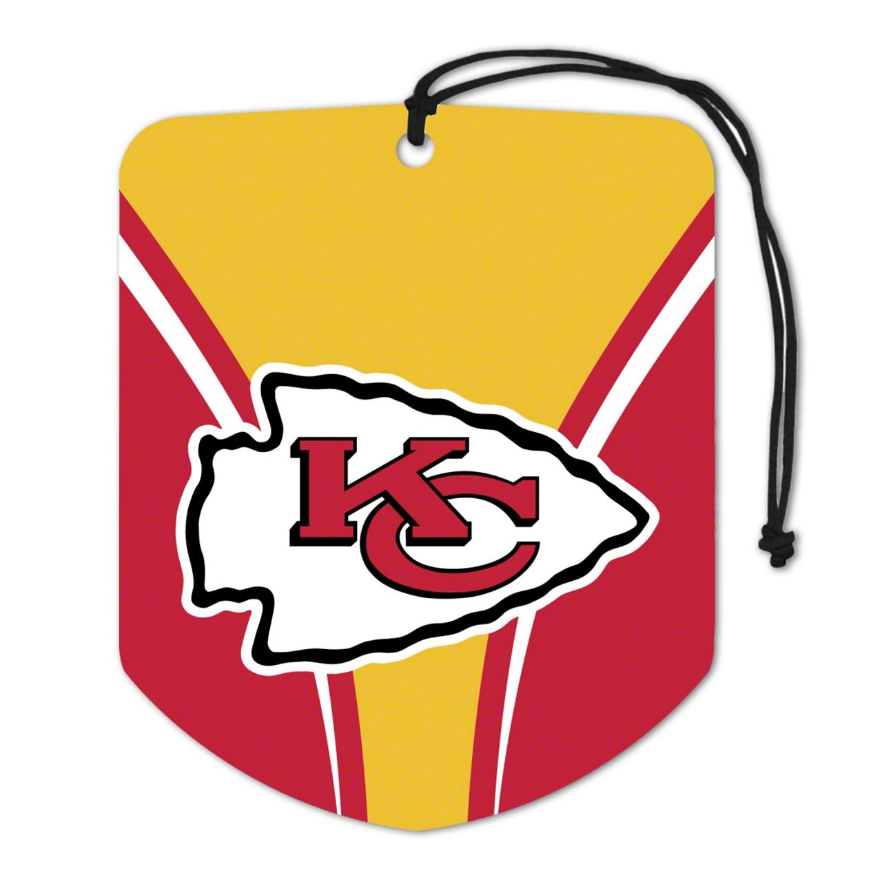 Universal EK Air Fresheners with Kansas City Chiefs Logo; Red, Yellow ...