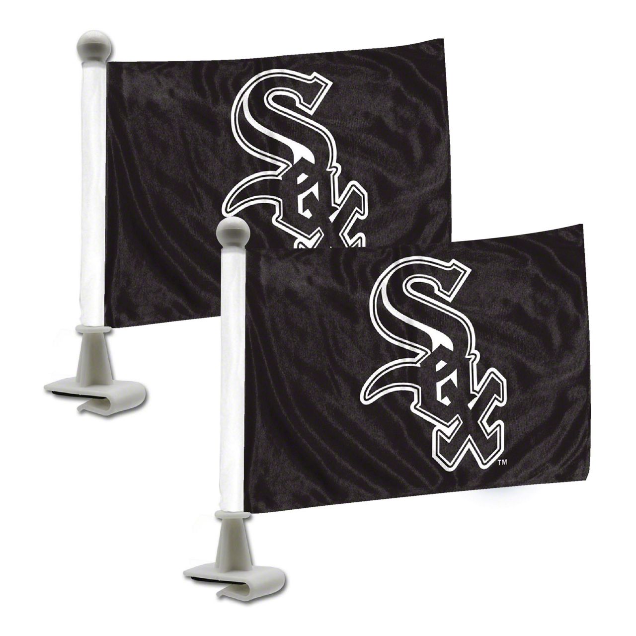 Universal EK Ambassador Flags with Chicago White Sox Logo; Black ...