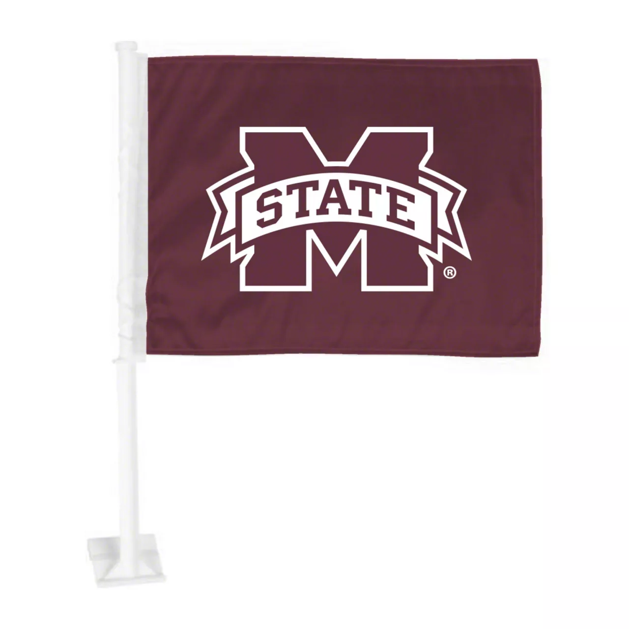 Universal EK Car Flag with Mississippi State University Logo; Maroon ...