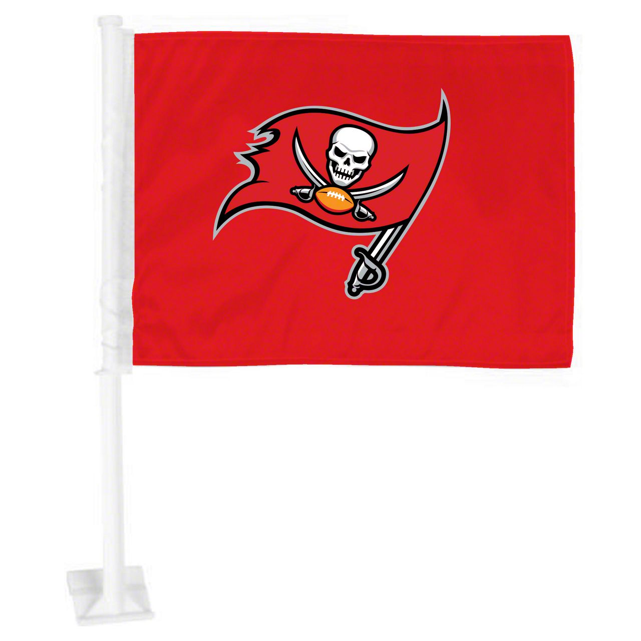 Universal EK Car Flag with Tampa Bay Buccaneers Logo; Red (Universal ...
